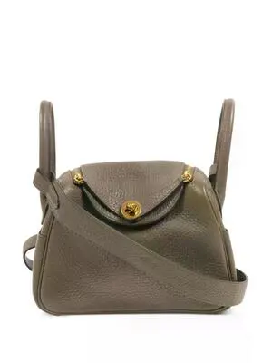 Hermès 2019 Mini Lindy Tote Bag - Grey