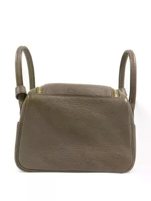 Hermès 2019 Mini Lindy Tote Bag - Grey