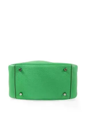 Hermès 2023 Mini Lindy Two-way Tote Bag - Green
