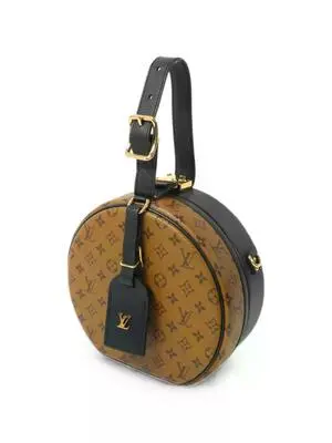 LOUIS VUITTON Petite Boite Chapeau Monogram Reverse Tote Bag