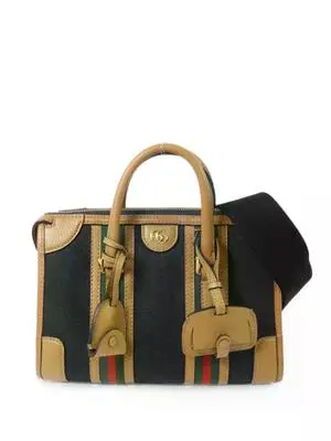 Gucci Medium Bauletto Tote Bag - Brown