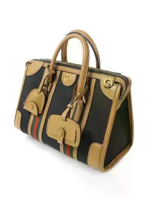 Gucci Medium Bauletto Tote Bag - Brown