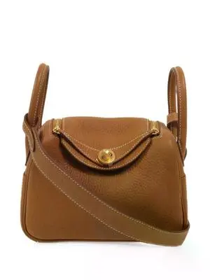 Hermès Mini Lindy Shoulder Bag - Brown