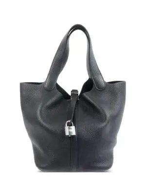Hermès Mm Picotin Bucket Bag - Black
