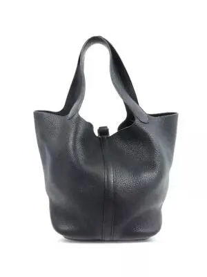Hermès Mm Picotin Bucket Bag - Black