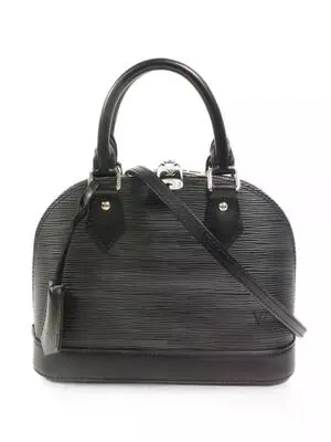 LOUIS VUITTON Alma Bb Shoulder Bag - Black