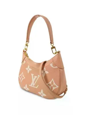 LOUIS VUITTON Bagatelle Monogram Empreinte Shoulder Bag - Orange