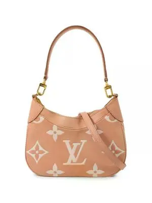 LOUIS VUITTON Bagatelle Monogram Empreinte Shoulder Bag - Orange