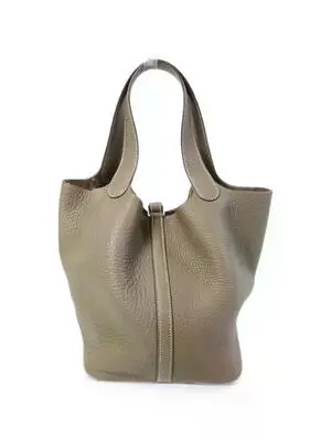 Hermès Picotin Mm Leather Tote Bag