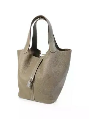 Hermès Picotin Leather Tote Bag - Neutrals