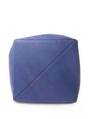 Hermès 17 Licol Bucket Bag - Blue