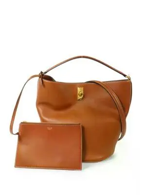 Celine 16 Bucket Shoulder Bag - Brown