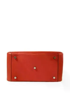 Hermès 2017 26 Lindy Leather Tote Bag - Red
