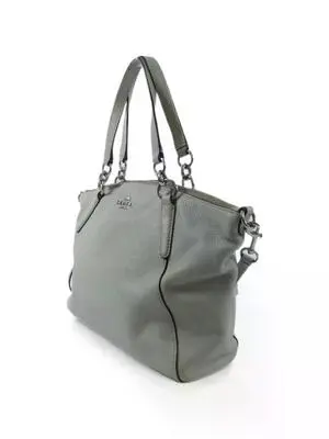 COACH VINTAGE Logo Plaque Shoulder Bag