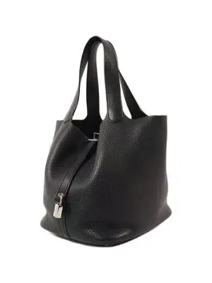 Hermès 2017 Picotin Mm Tote Bag - Black