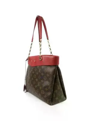 LOUIS VUITTON Pallas Shopper Monogram Tote Bag