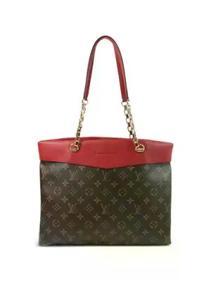 LOUIS VUITTON Pallas Shopper Monogram Tote Bag