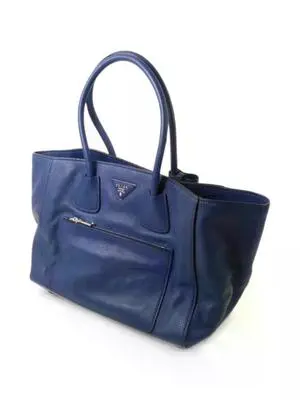 Prada Logo-detail Two-way Handbag