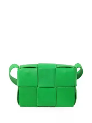 Bottega Veneta Cassette Crossbody Bag - Green