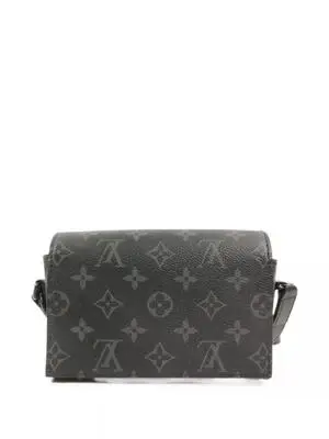 LOUIS VUITTON Steamer Monogram Eclipse Shoulder Bag