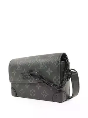 LOUIS VUITTON Steamer Monogram Eclipse Shoulder Bag