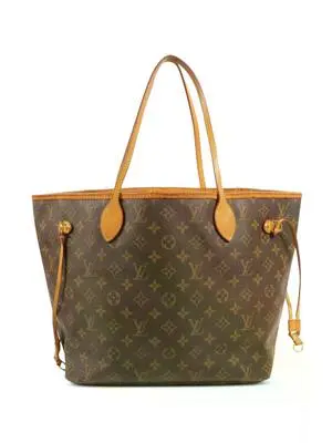 LOUIS VUITTON Monogram Canvas Tote Bag - Brown