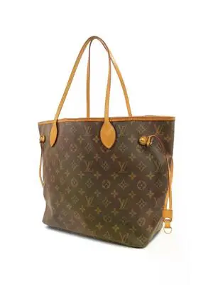 LOUIS VUITTON Monogram Canvas Tote Bag - Brown