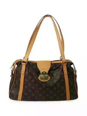 LOUIS VUITTON 2009 Mid Monogram Stresa Pm Shoulder Bag - Brown