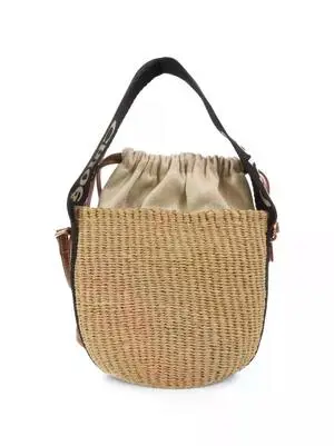 Chloé Woody Basket Tote Bag - Neutrals