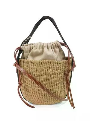 Chloé Woody Basket Tote Bag - Neutrals