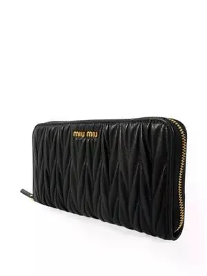 Miu Miu Matelassé Leather Wallet