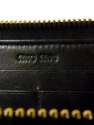 Miu Miu Matelassé Leather Wallet