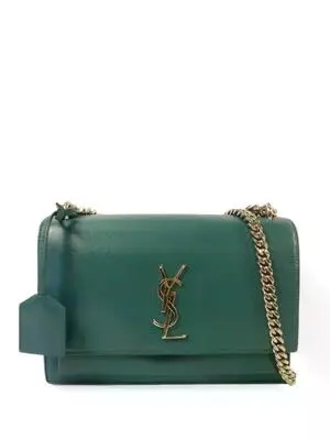 Saint Laurent Medium Sunset Chain Cross Body Bag