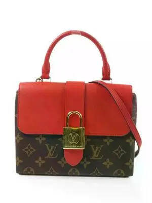 LOUIS VUITTON Bb Locky Satchel Bag - Brown
