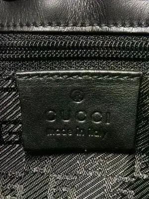 Gucci Eyelet Drawstring Handbag