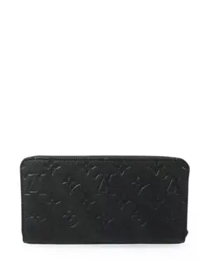 LOUIS VUITTON Empreinte Zippy Monogram Wallet - Black