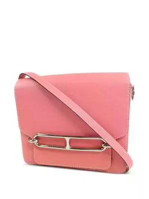 Hermès Roulis Calf Leather Shoulder Bag - Pink