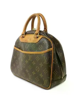LOUIS VUITTON Trouville Monogram Handbag - Brown