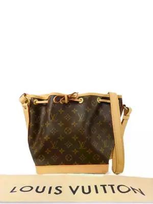 LOUIS VUITTON Bb Monogram Noe Bucket Bag - Brown