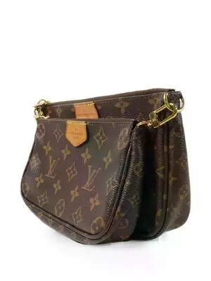 LOUIS VUITTON Multi Pochette Accessoires Monogram Shoulder Bag - Brown