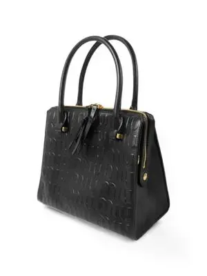 Miu Miu Embossed-logo Leather Shoulder Bag