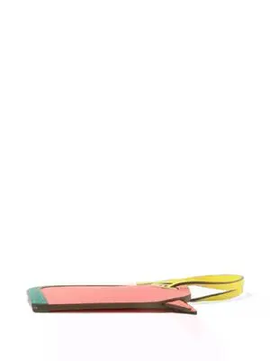 Hermès Camail Epsom Bag Charm - Pink