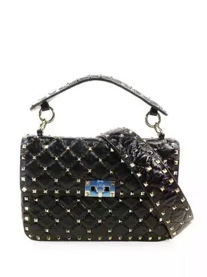 Valentino Garavani Rockstud Spike Shoulder Bag - Black