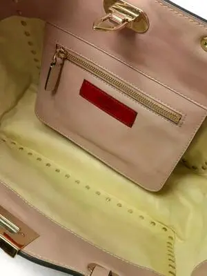 Valentino Garavani Rockstud Leather Tote Bag