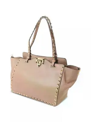 Valentino Garavani Rockstud Leather Tote Bag