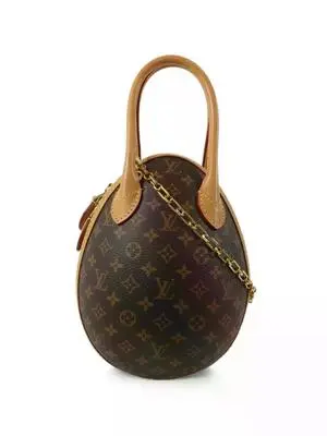 LOUIS VUITTON Egg Monogram Tote Bag - Brown