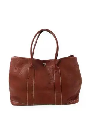 Hermès Garden Party Pm Negonda-leather Tote Bag - Brown