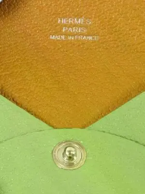 Hermès Bastia Coin Purse - Green