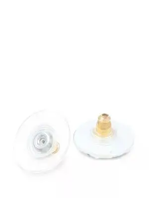 FERRAGAMO Logo-engraved Earrings - Gold
