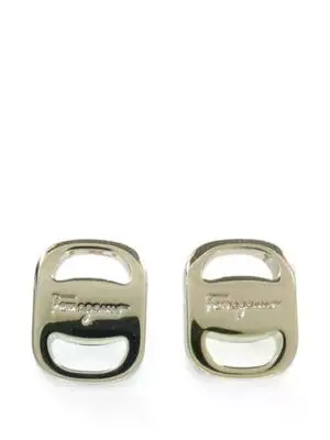 FERRAGAMO Logo-engraved Earrings